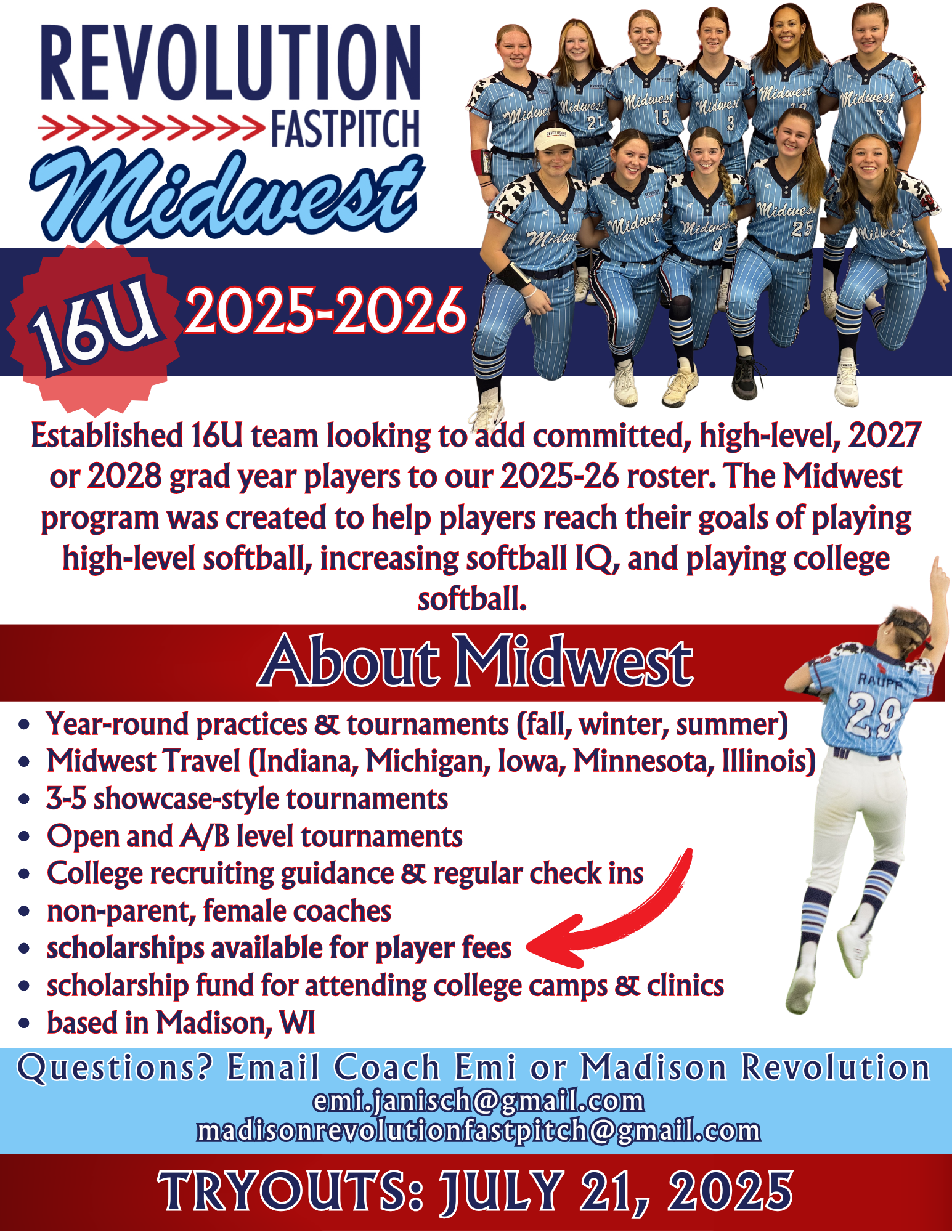 Madison Revolution Fastpitch