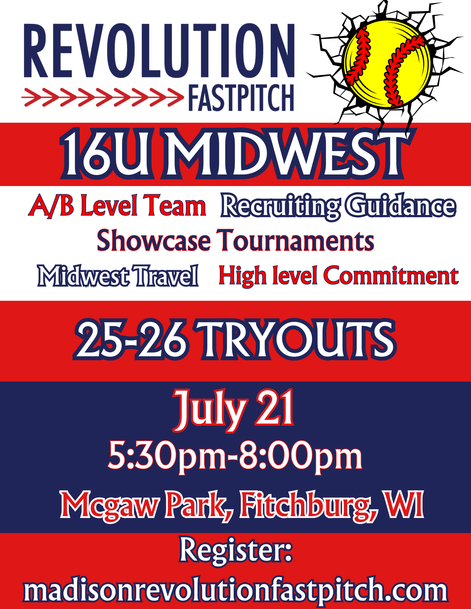 Madison Revolution Fastpitch