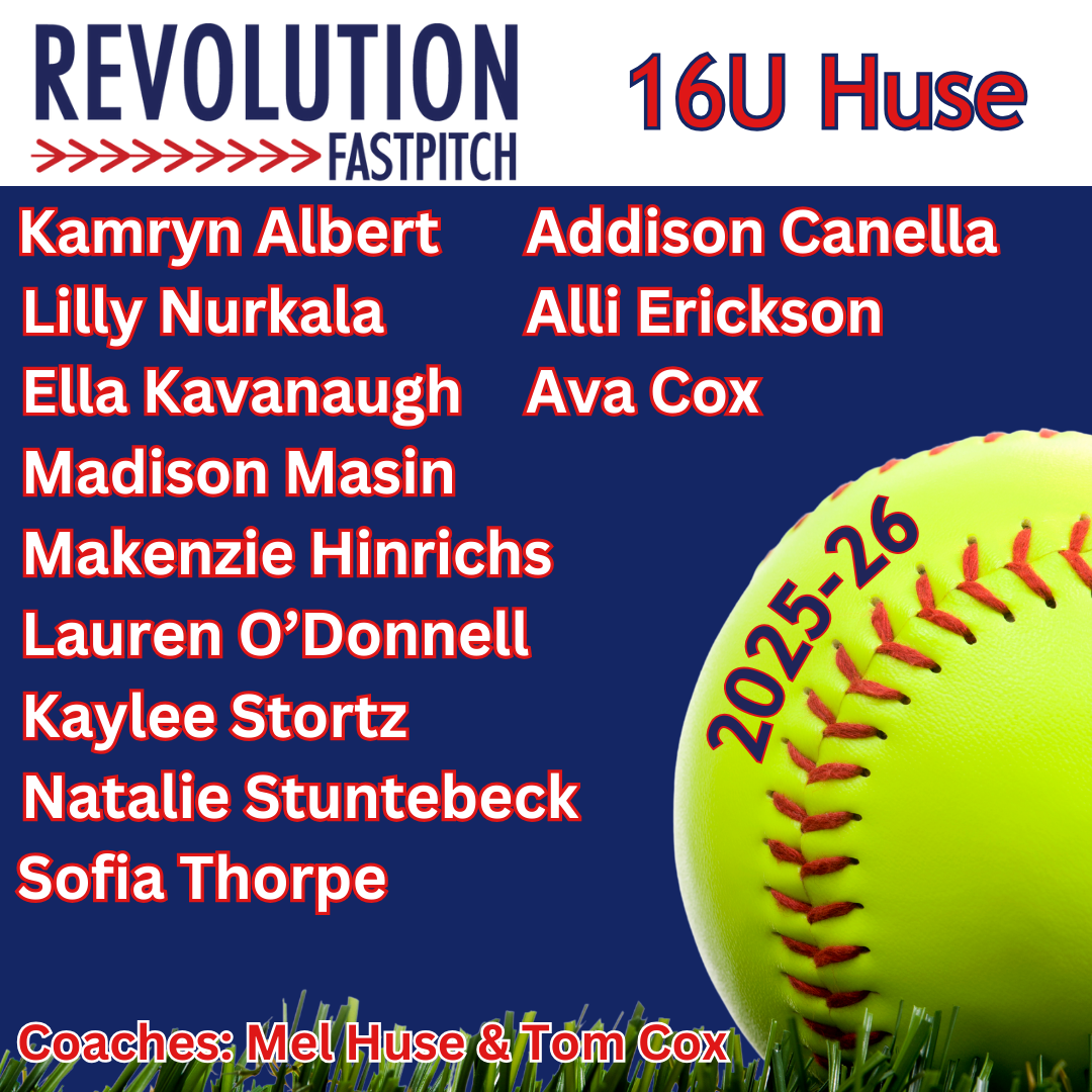 16U Huse – Madison Revolution Fastpitch