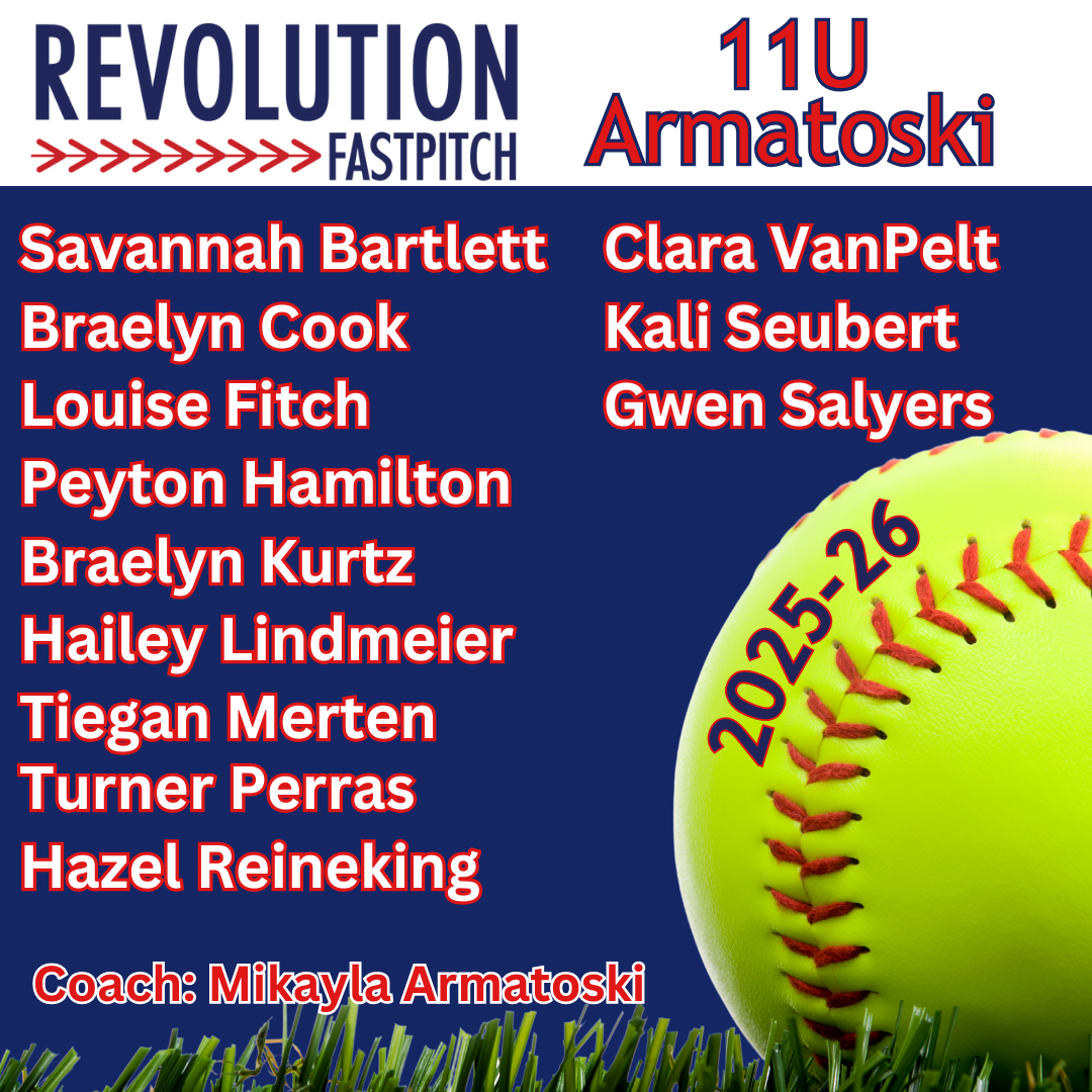 11U Armatoski – Madison Revolution Fastpitch